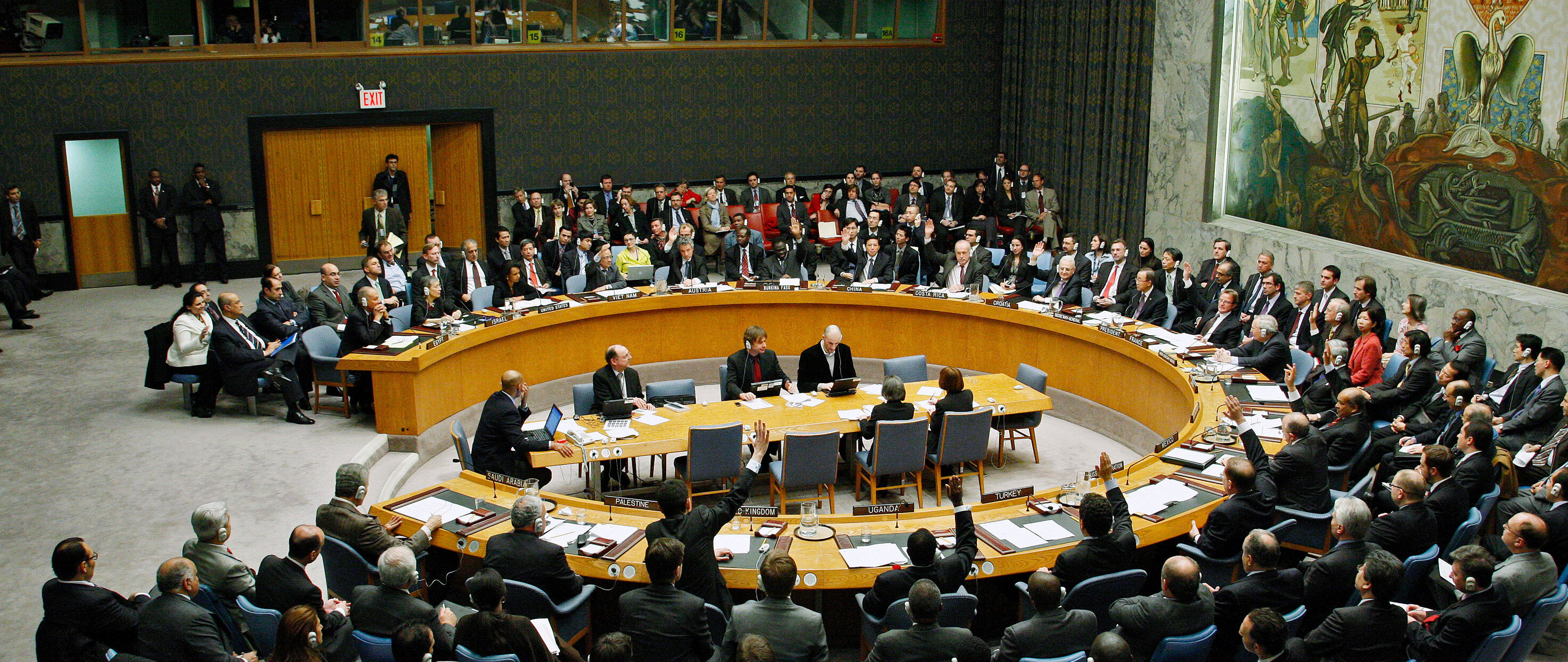 Rada bezpečnosti OSN vyzývá k příměří v Gaze